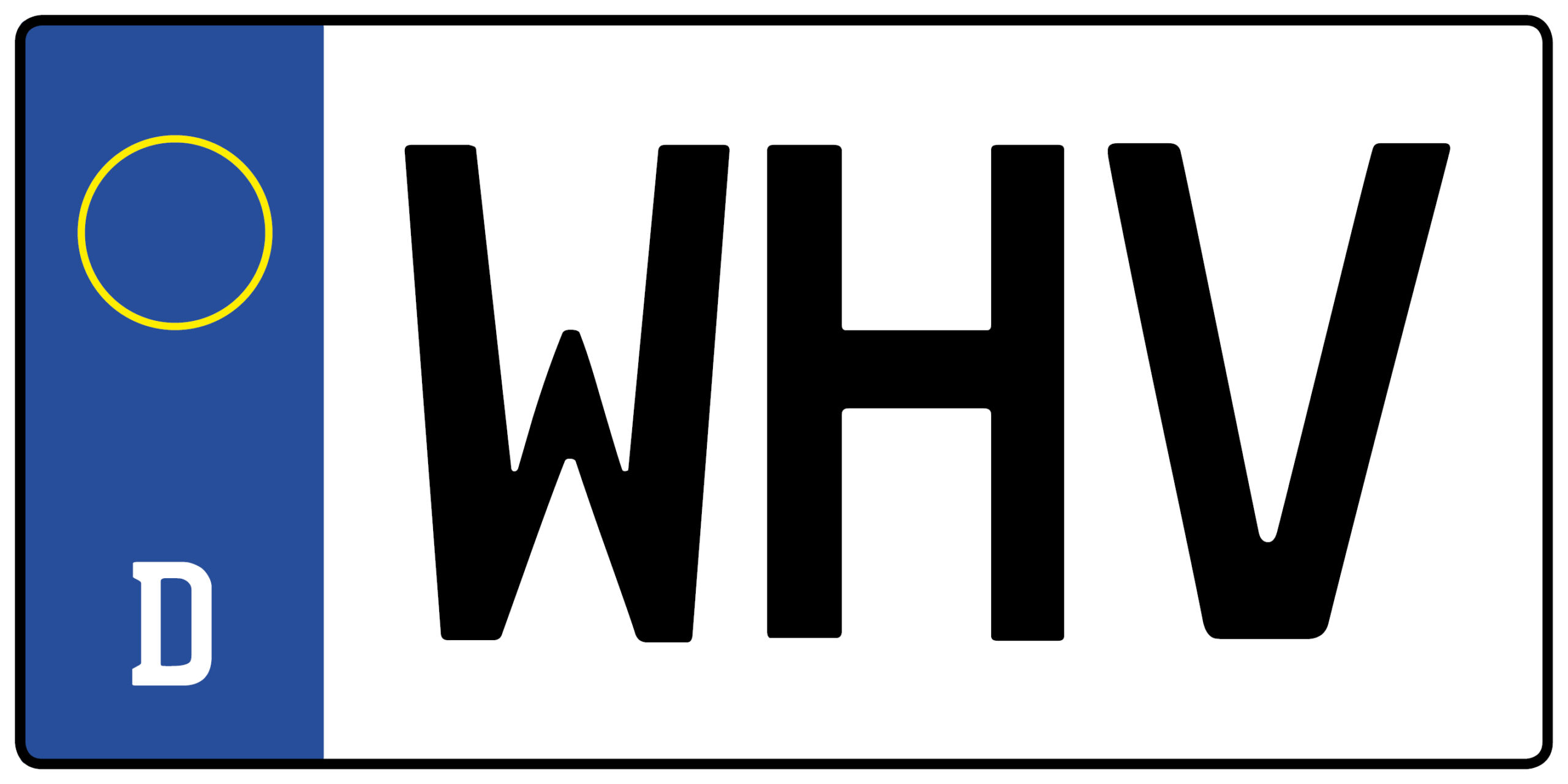 Whv Kfz Kennzeichen