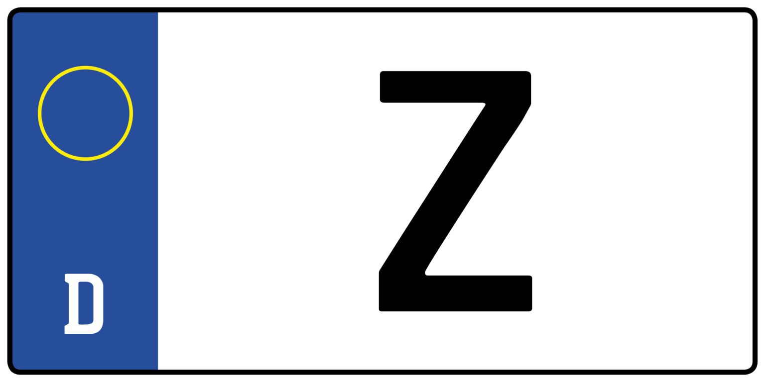 Z // Wofür steht das Auto-Kennzeichen Z? - Autokennzeichen Info