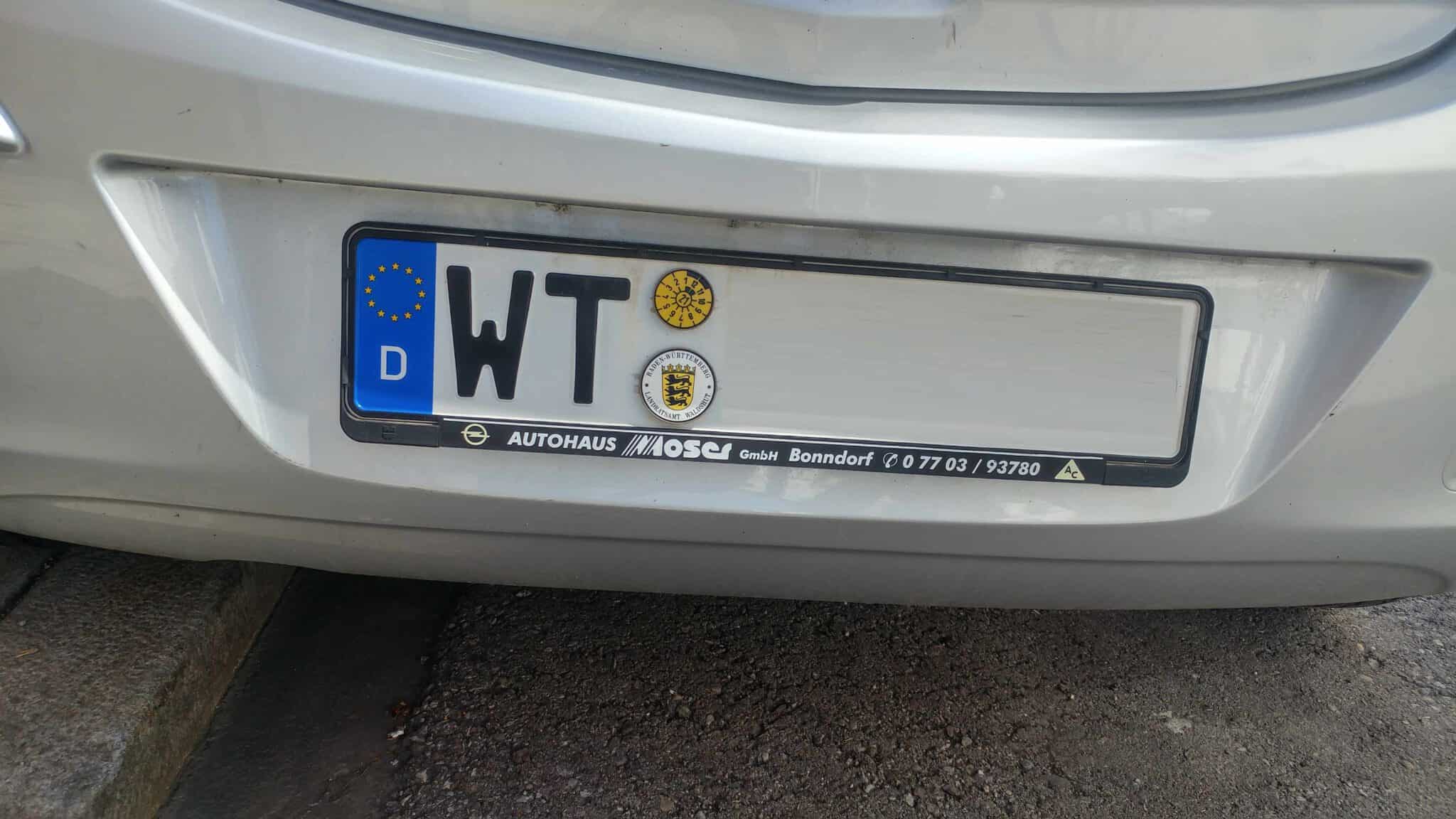 WF // Wofür steht das Auto-Kennzeichen WF? - Autokennzeichen Info