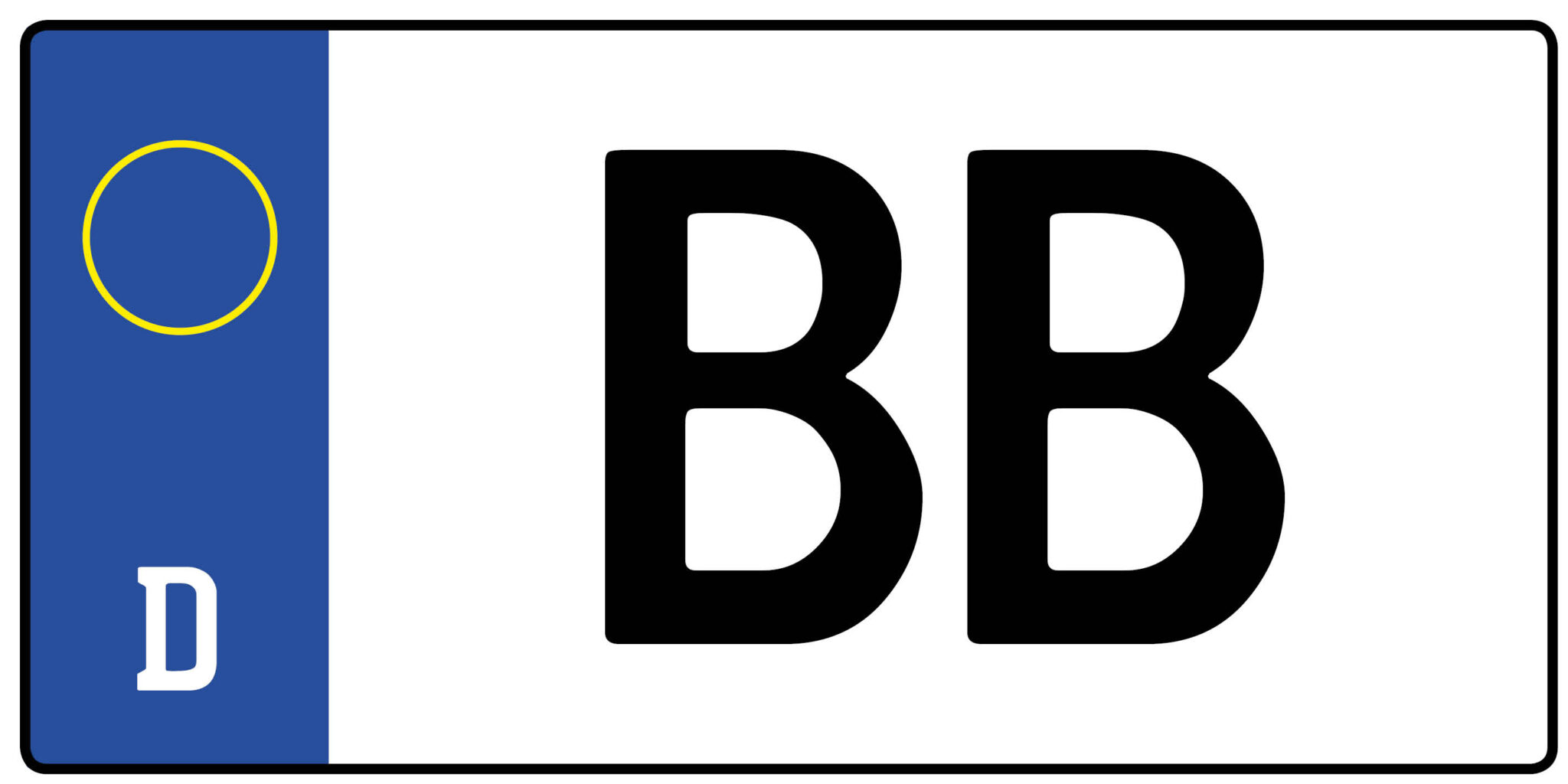BB // Wofür steht das Kennzeichen BB? - Autokennzeichen Info