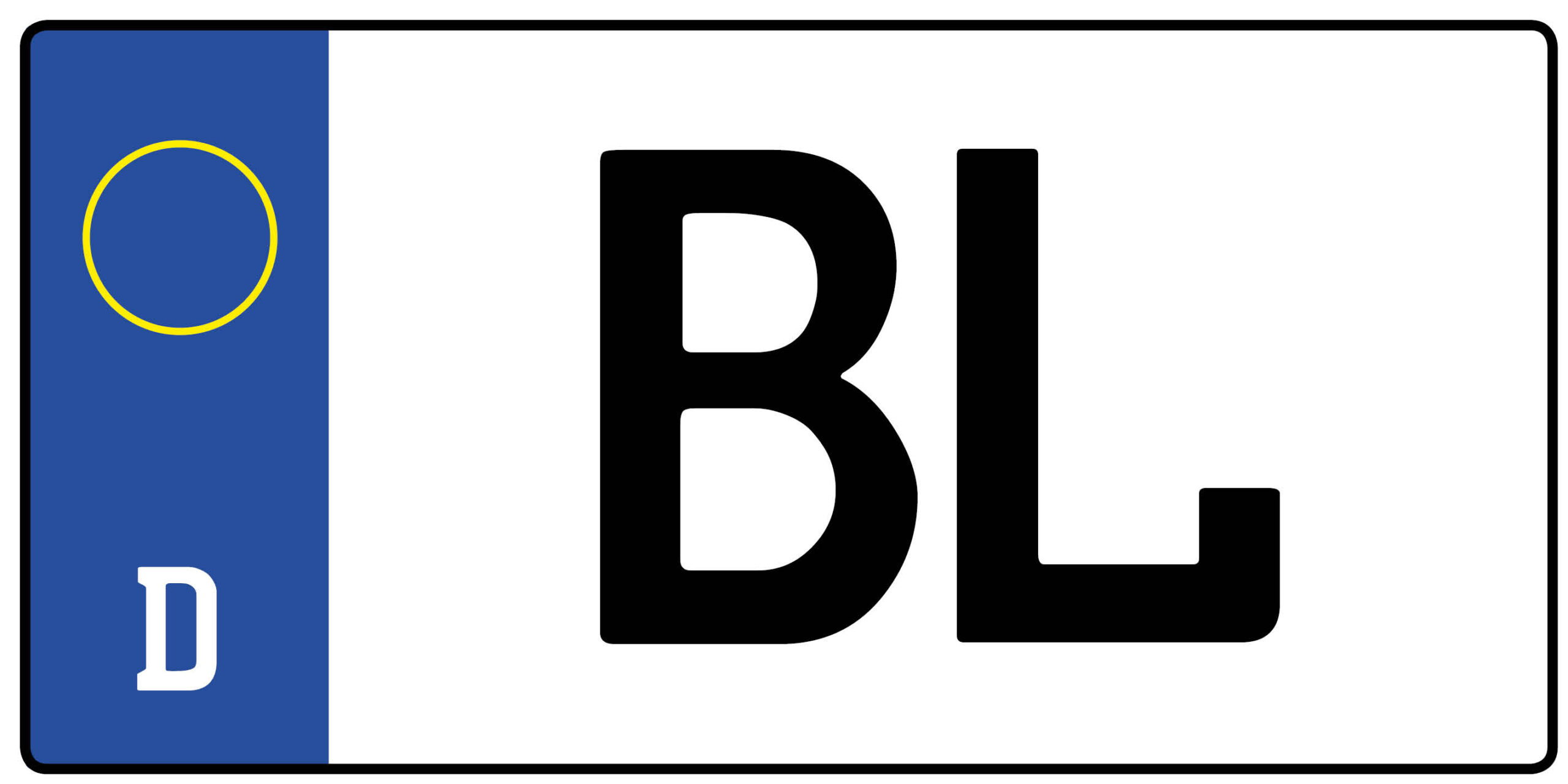 BL // Wofür steht das Kennzeichen BL? - Autokennzeichen Info [2021]