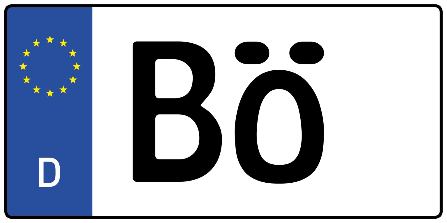 Bh Kennzeichen Deutschland
