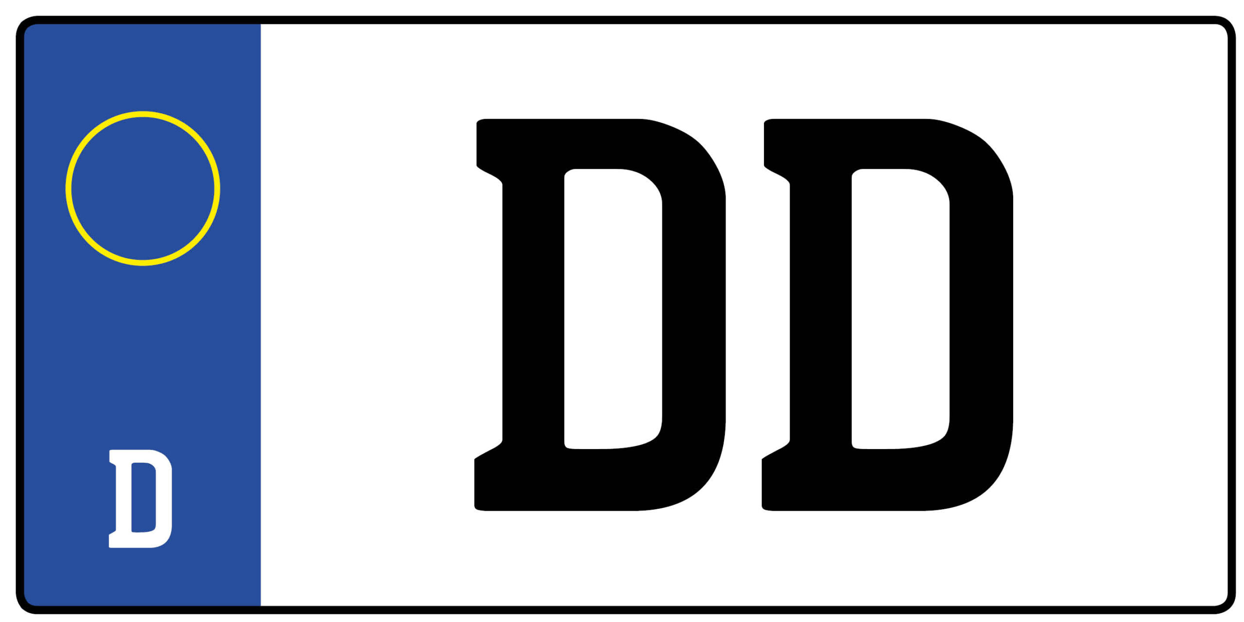 DD // Wofür steht das Auto-Kennzeichen DD? - Autokennzeichen Info