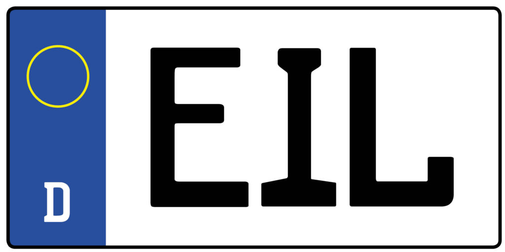 EIL // Wofür steht das Auto-Kennzeichen EIL? - Autokennzeichen Info