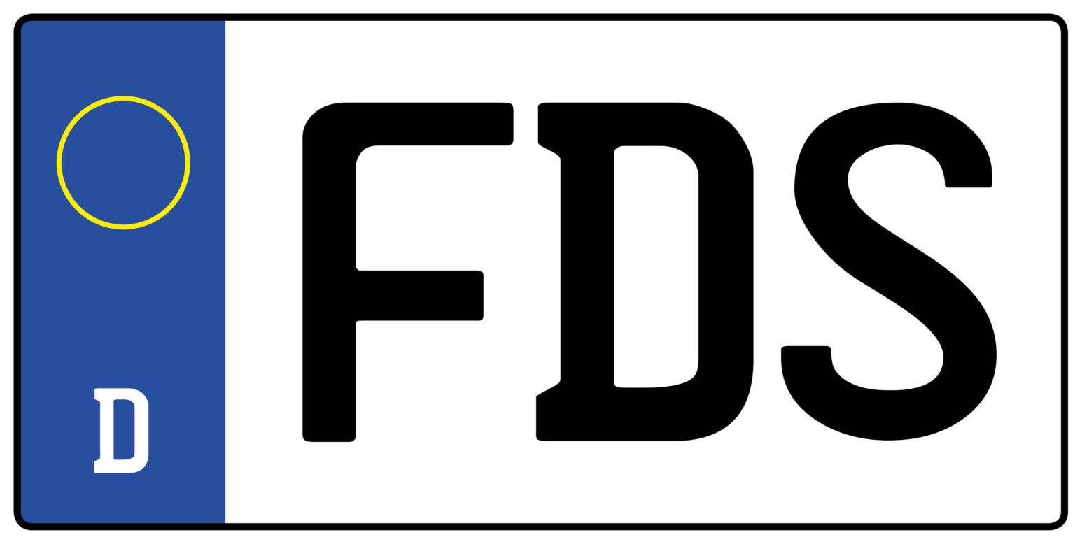 FDS // Wofür steht das Auto-Kennzeichen FDS? - Autokennzeichen Info