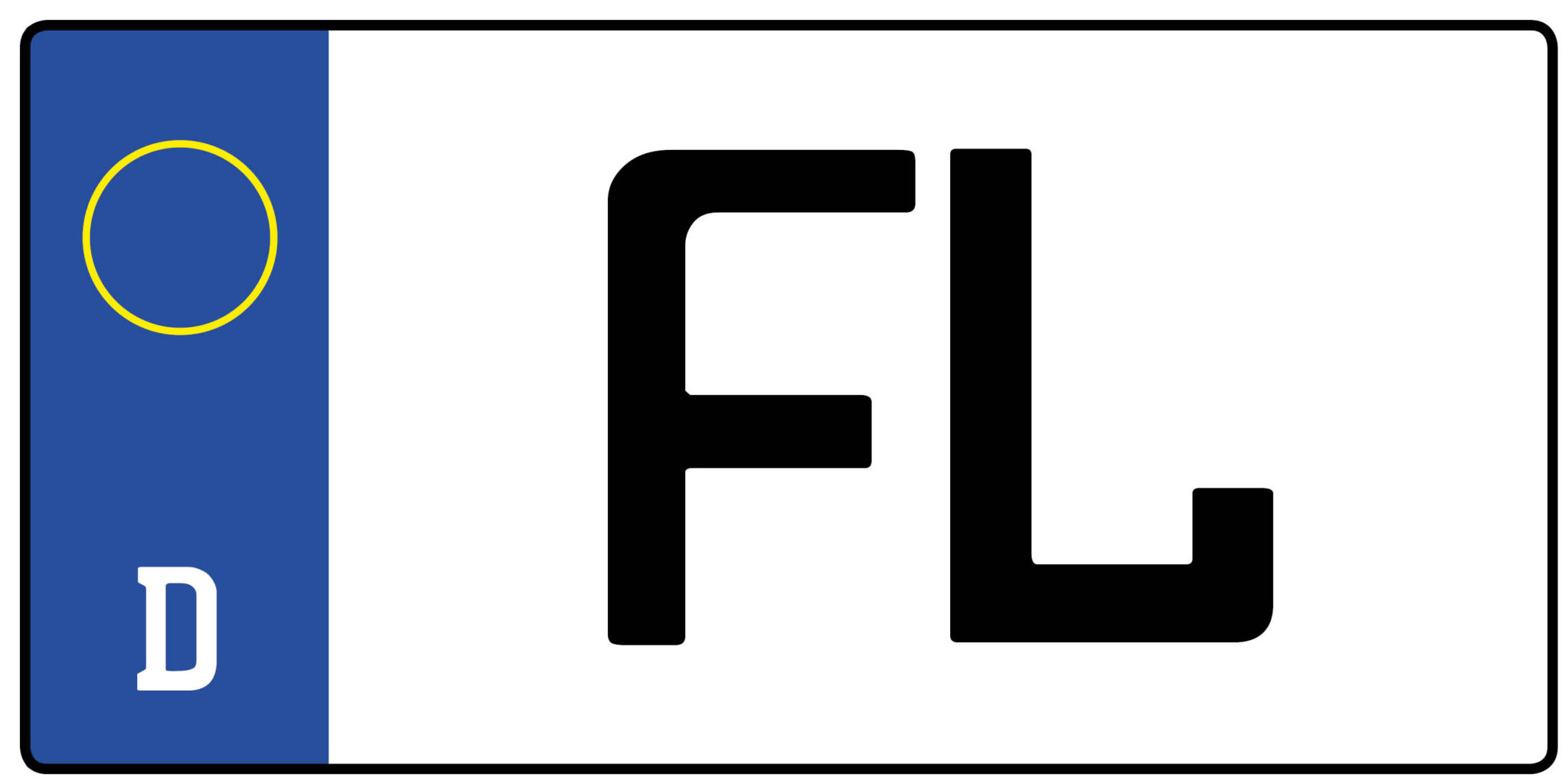Fl Kfz Kennzeichen