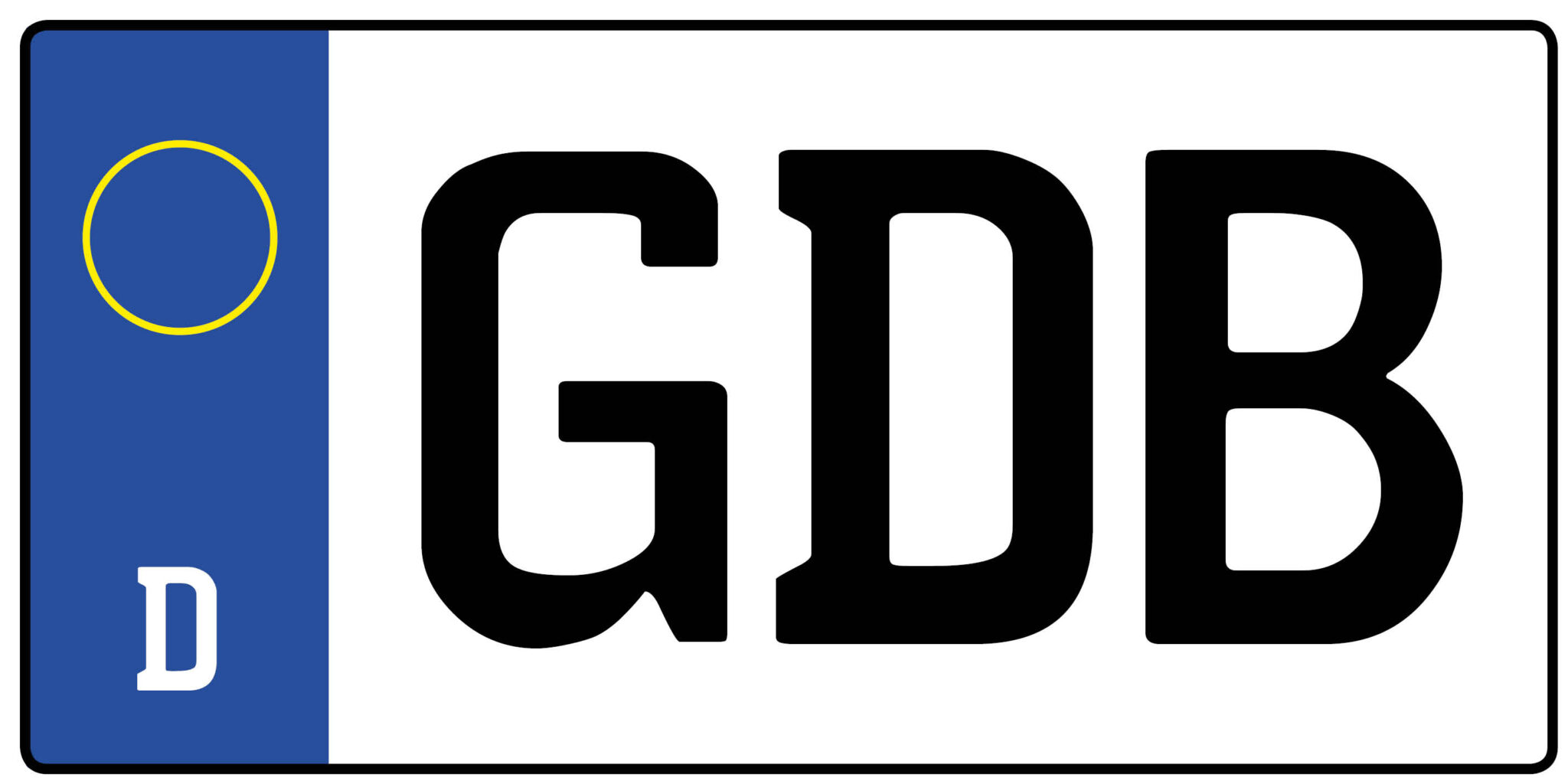 GDB // Wofür steht das Auto-Kennzeichen GDB? - Autokennzeichen Info