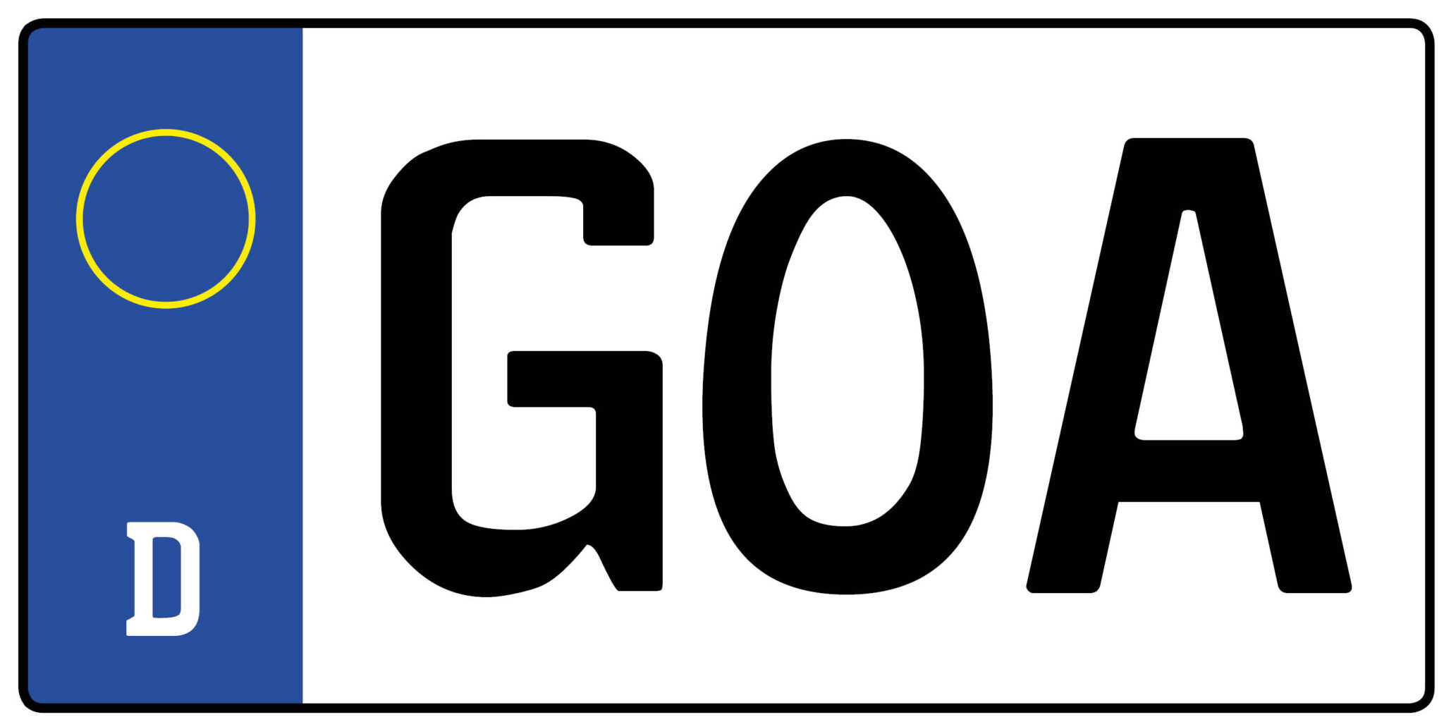 GOA // Wofür steht das Auto-Kennzeichen GOA? - Autokennzeichen Info