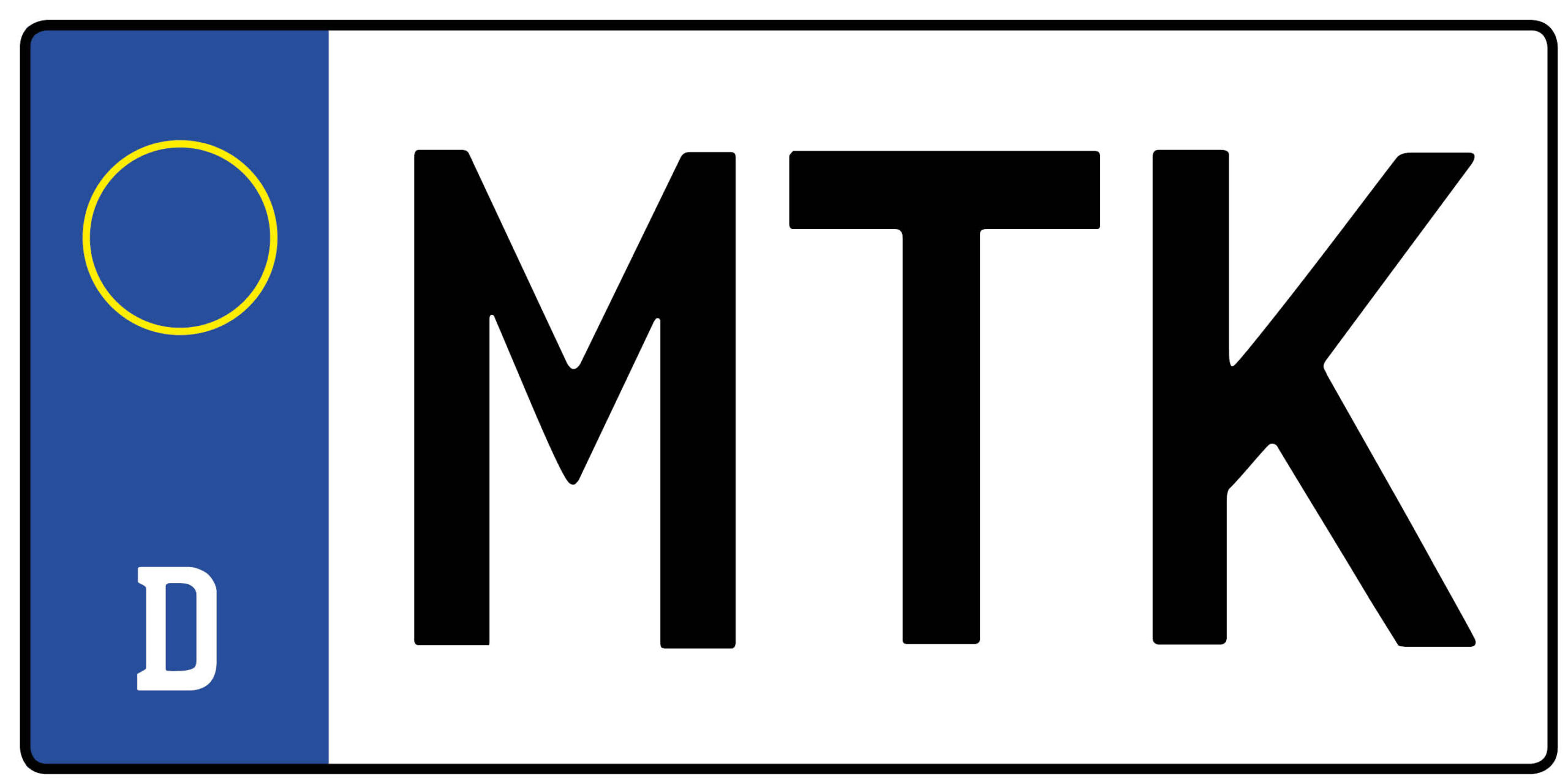 MTK // Wofür steht das Auto-Kennzeichen MTK? - Autokennzeichen Info