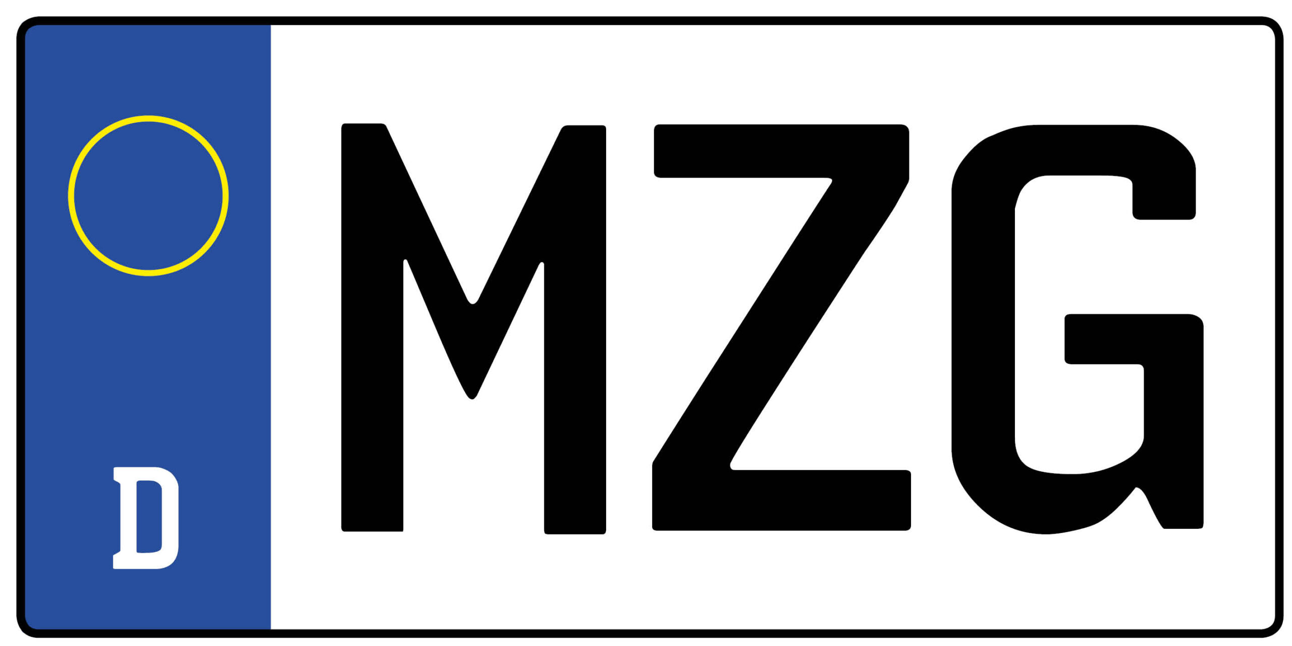 MZG // Wofür steht das Auto-Kennzeichen MZG? - Autokennzeichen Info