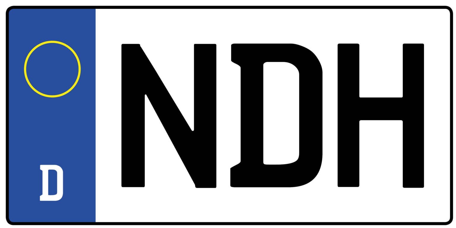 NDH // Wofür steht das Kennzeichen NDH? - Autokennzeichen Info [2023]