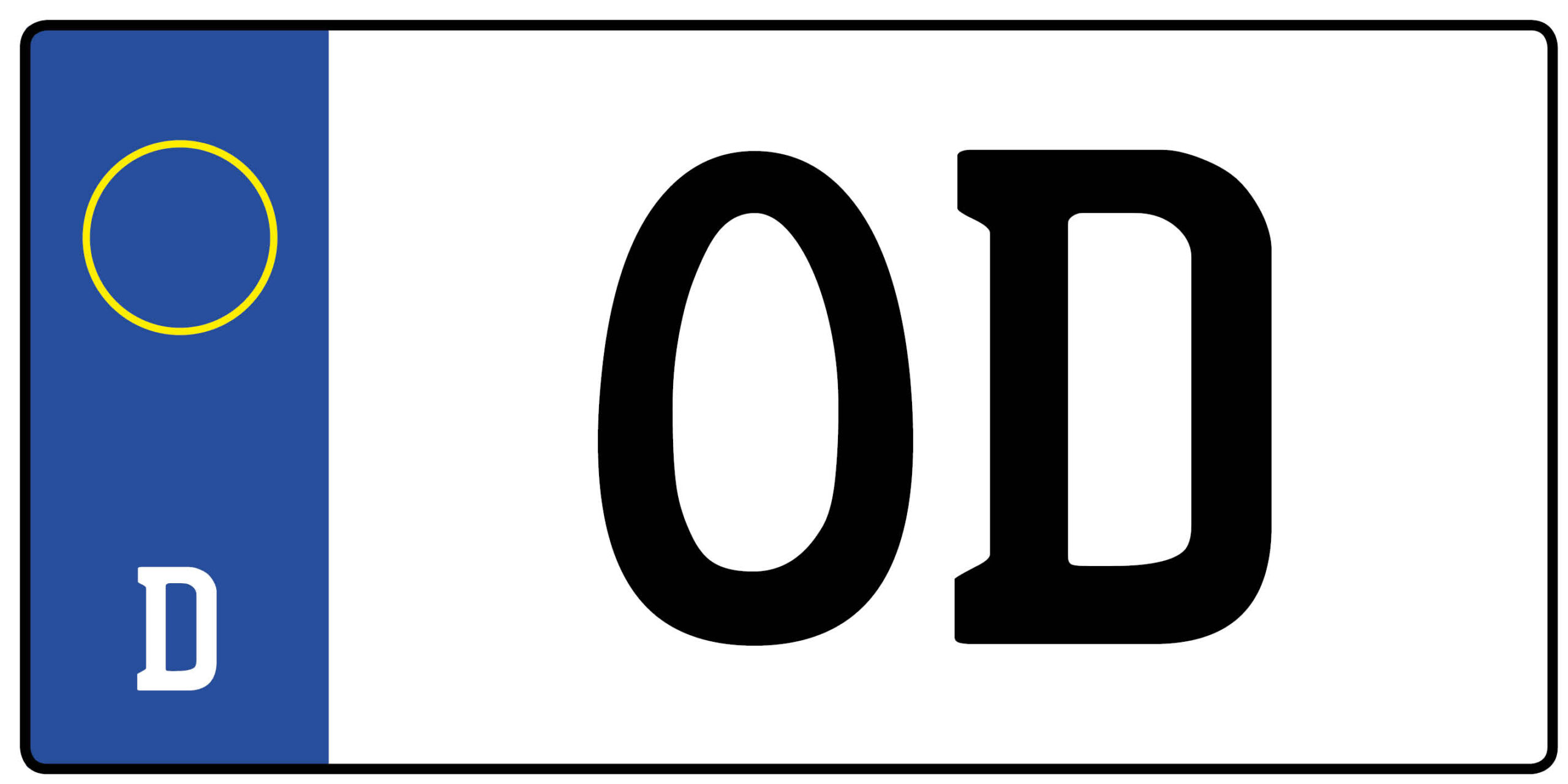 OD // Wofür steht das Kennzeichen OD? - Autokennzeichen Info