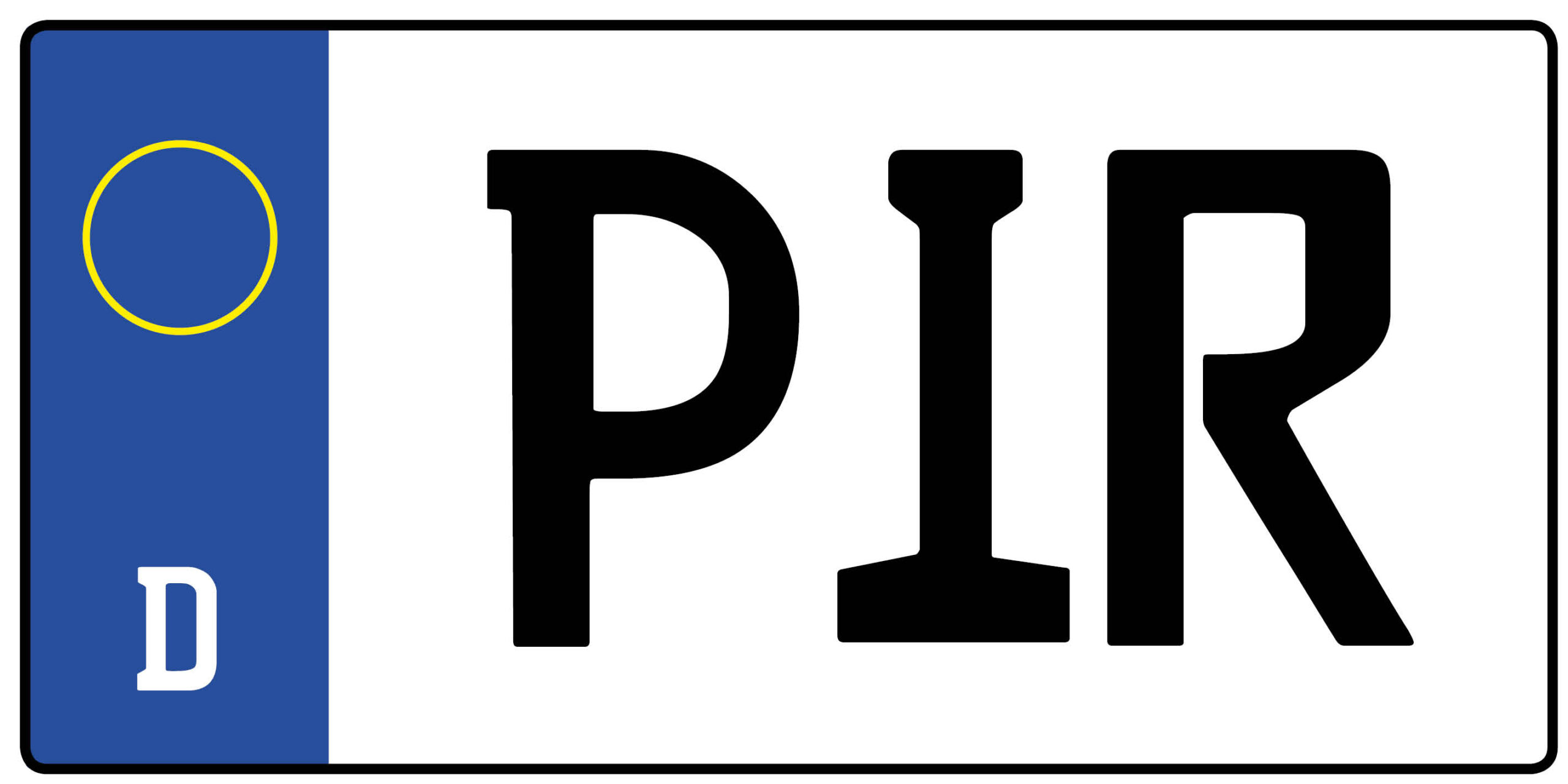 Kfz Kennzeichen Pir