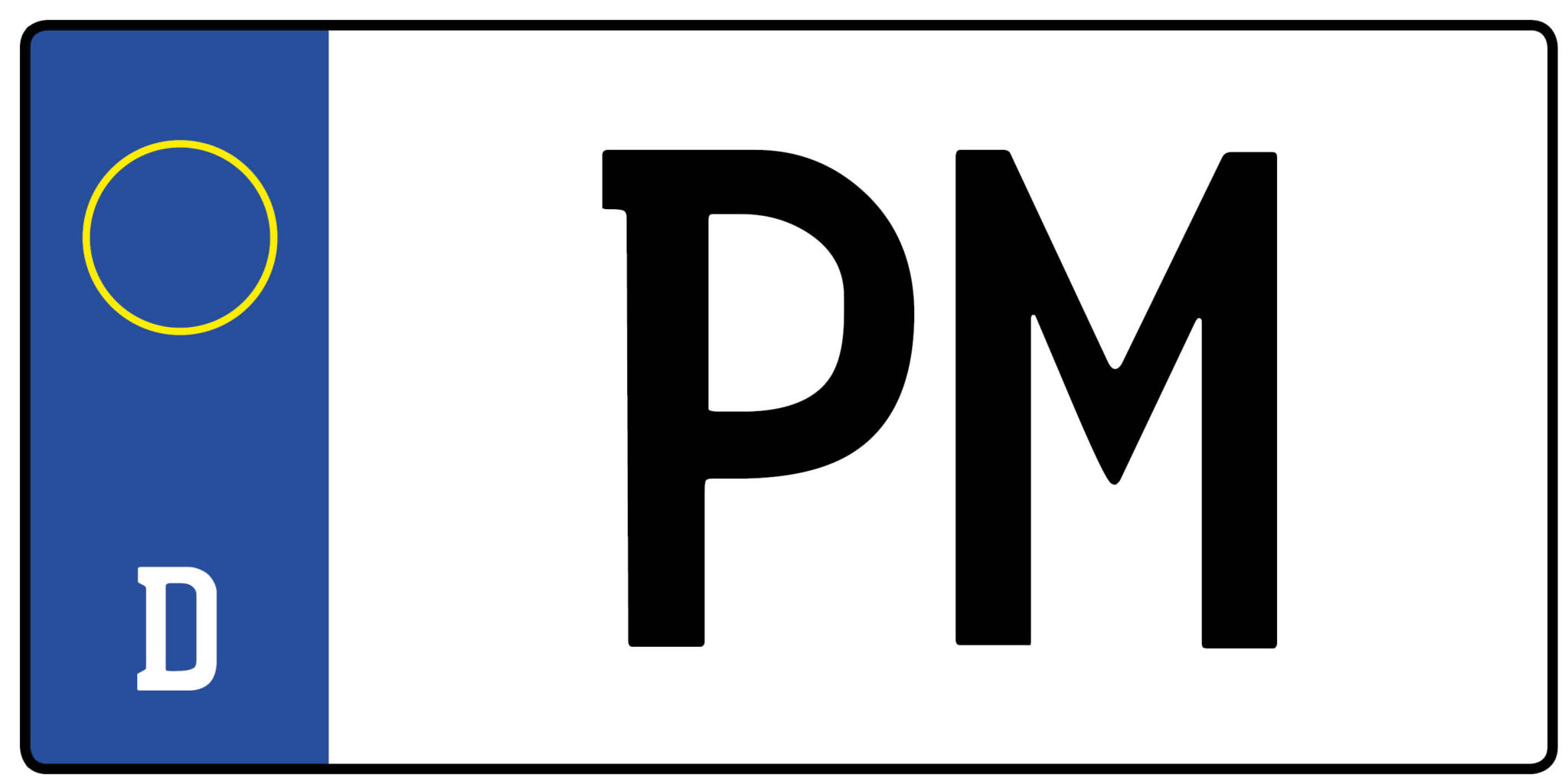 PM // Wofür steht das Kennzeichen PM? - Autokennzeichen Info