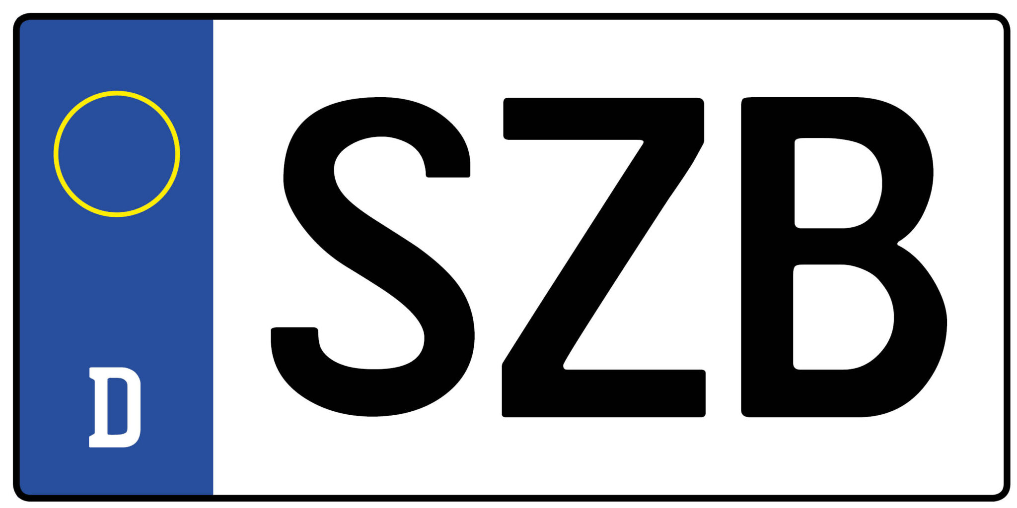 Kfz Kennzeichen Szb