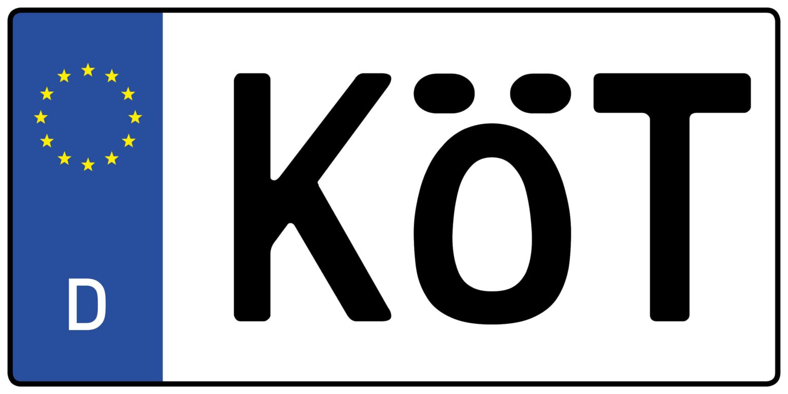 SDL // Wofür steht das Auto-Kennzeichen SDL? - Autokennzeichen Info