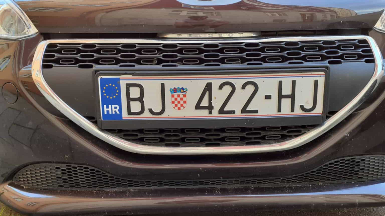 Landerkennzeichen Hr Auto