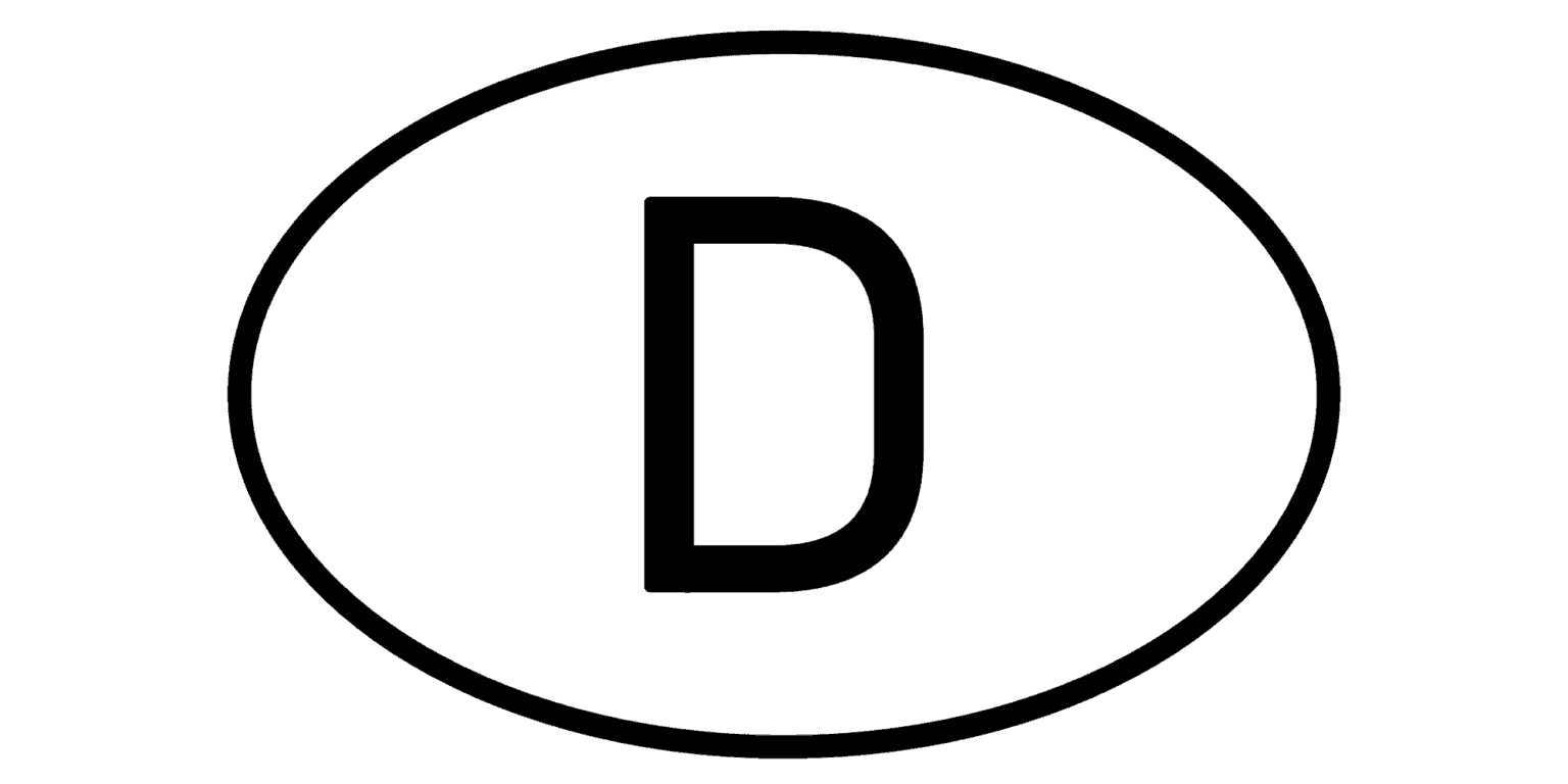 Länderkennzeichen HR - Autokennzeichen Info